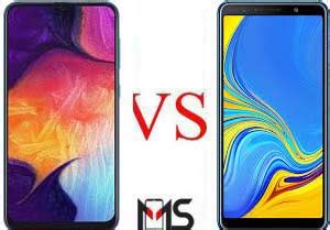 مقارنة بين هاتف Samsung Galaxy A50 و Galaxy A7 2018