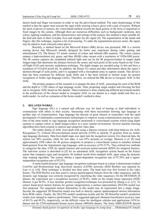 Dynamic Hand Gesture Recognition Of Arabic Sign Language By Using Deep Convolutional Neural