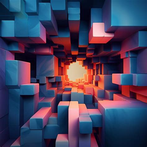 Premium Ai Image Broken Pixels Rearranging To Form New Intriguing Shapes