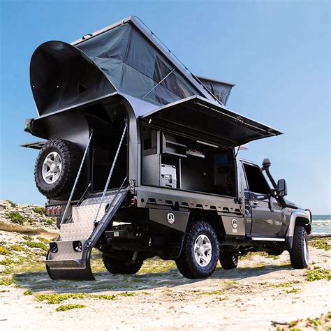 2022 New Kinlife X Roof Design Lightweight Aluminium Trayback Pop Up