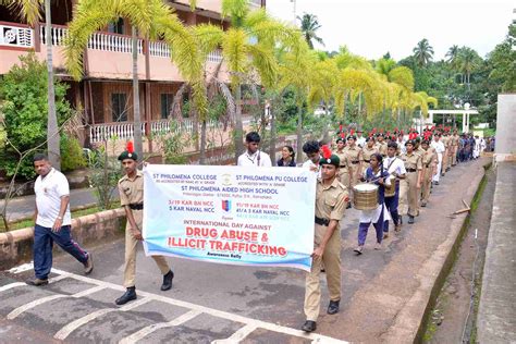 Awareness Rally On Anti Drug Abuse And Illicit Trafficking St