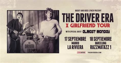 The Driver Era Gira 2024 Entradas Precios Y Reservas