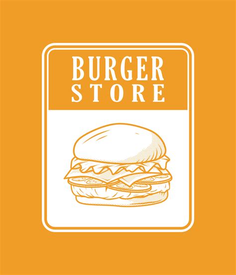 Concepto De Logotipo De Hamburguesa Para Su Negocio 10623487 Vector En