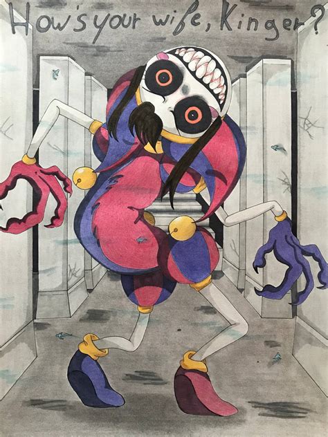Possessed Pomni By Jaunieploqpok On Deviantart