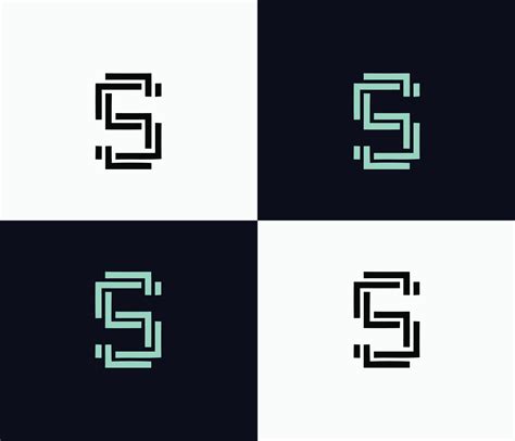 Abstract Logo With S Letter 14581600 Vector Art At Vecteezy