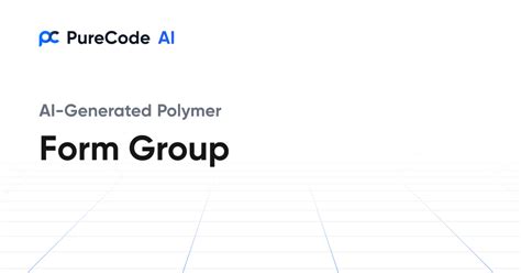 build great polymer form group components faster using ai tools