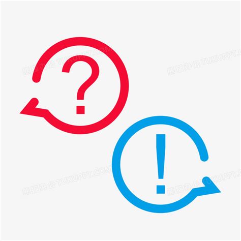 手绘卡通qa问答图标元素PNG图片素材下载 图标PNG 熊猫办公