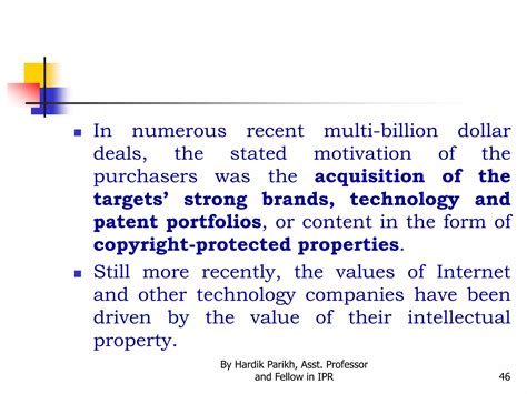 Presentation Introduction To IPR Ppt