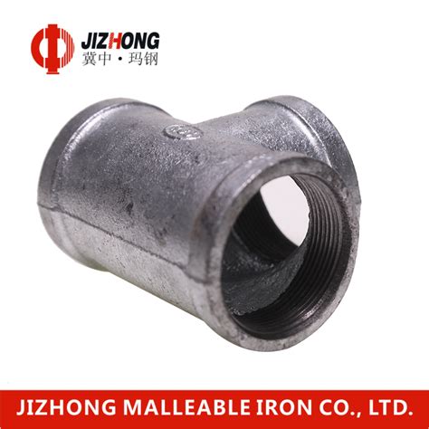 China Manufacturer Tee Elbow Socket Galvanized Black Malleable Iron