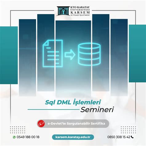 Sql Dml İşlemleri Semineri