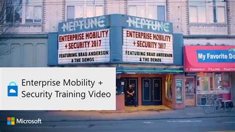 Enterprise Mobility Security Training Video Youtube