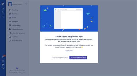 Confluence New Navigation Announcement