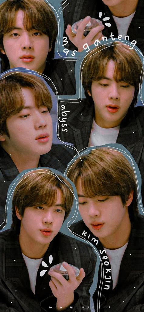 Free Download Kim Seokjin Fila Aesthetic Wallpaper Bts Jin Seokjin Jin