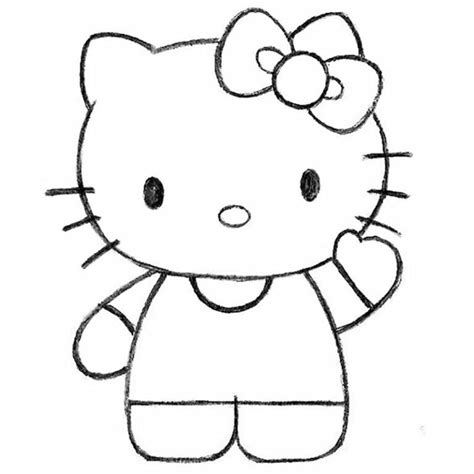 Hello Kitty Drawing