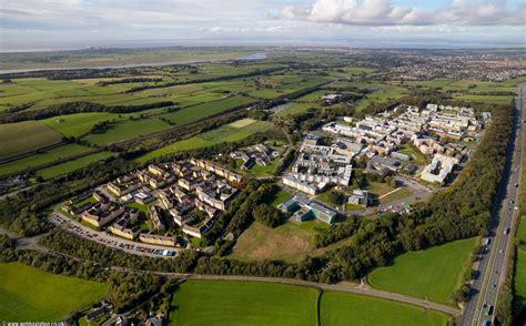 Lancaster University from the air | aerial photographs of Great Britain ...