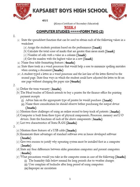 Week 4 1 Pdf Printer Computing Spreadsheet