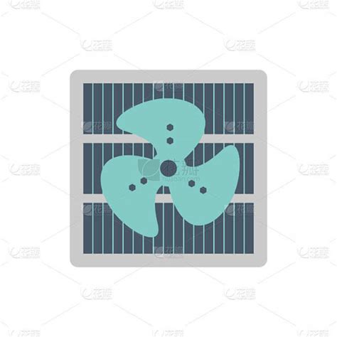 暖通空调系统的空气压缩机图标