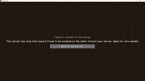 Forge Server Not Opening General Aternos Community