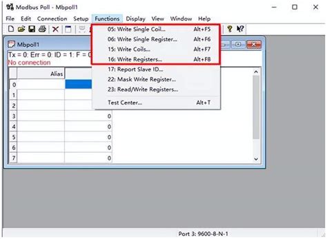 Modbus调试工具Modbus Tools仿真演示 配置 寄存器 Poll