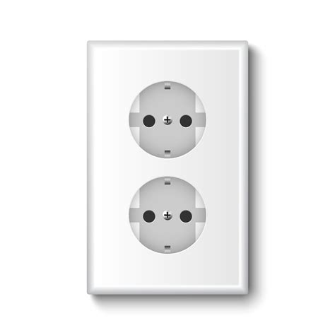 Socket Power Type Electric Plug Switch Illustration 49099431 Vector