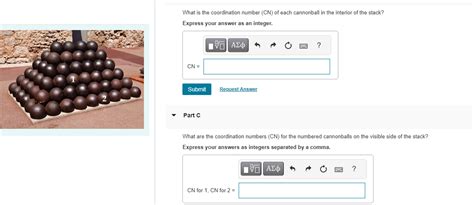 Solved What Is The Coordination Number Cn Of Each