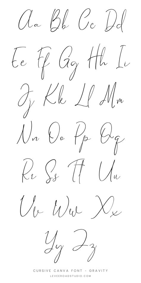 Free Canva Handwriting Fonts Alphabet Gravity Lettering Fonts Alphabet Typo… In 2024 Hand