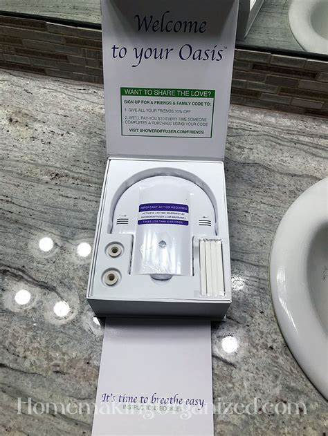 Turn Your Shower Into A Spa With A Shower Diffuser Homemaking Organized