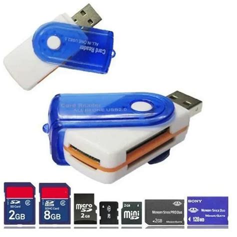 Card Reader ALL IN SDCARD Reader Micro SD MMC Multi Card Rider