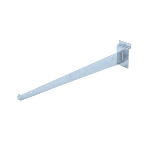 SSWBasics 14 Slatwall Shelf Bracket Chrome 30lbs Weight Limit