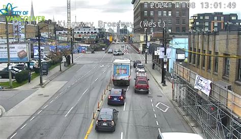 Kingsway And E Broadway Traffic Camera Images