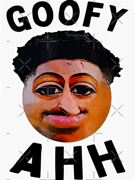 Goofy Ahh Quandale Dingle Im Pushing Dingle Meme Quote Sticker For