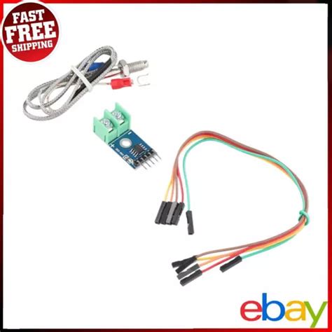 Max6675 Modulo Termocoppia Tipo K Dc 3 5v Gradi Di Temperatura Con Cavo Eur 5 49 Picclick It