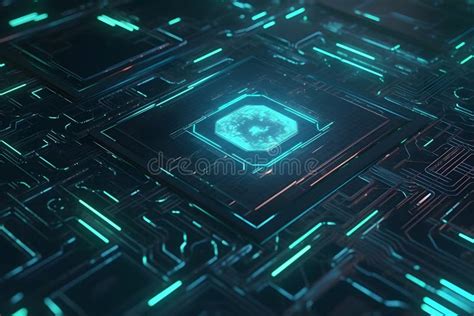 Digital Cyberspace And Digital Data Network Connections Concept Future Technology Digital