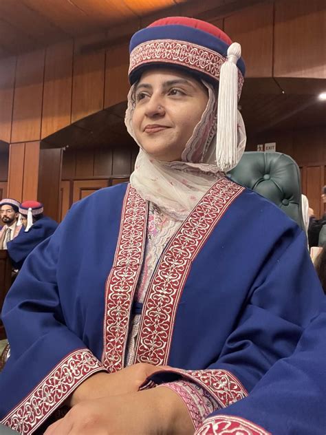 Shifa Shifauniversity Stmu Convocation2025 Convocation Dr Sadia Syed