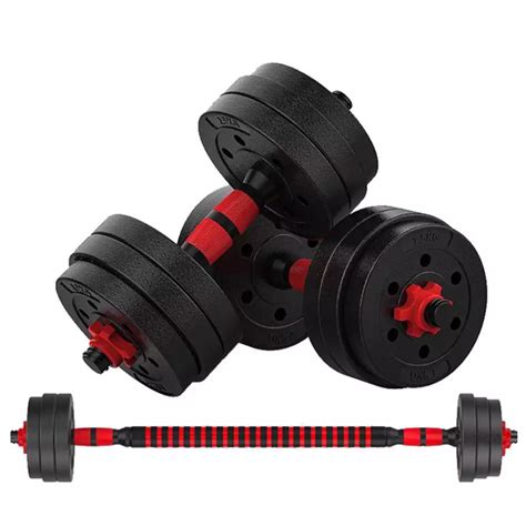 Гантели разборные Urm 40 кг 2х20 кг для фитнеса со штангой трансформер купить в Москве