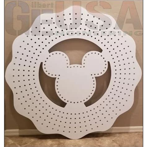 mega wreath with optional centres christmas props australia