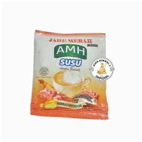 Jual Jahe Merah Mix Amh 1 Sachet Shopee Indonesia