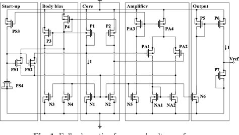 Figure 1 From A Low Power Cmos Voltage Reference Based On Body Effect Semantic Scholar