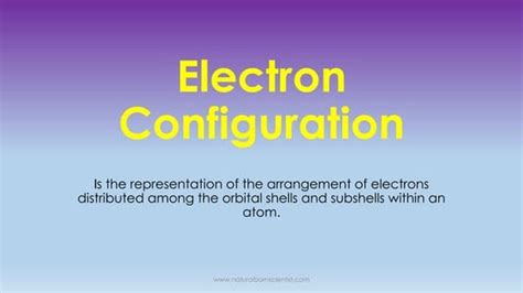 Writing Electron Configuration Pptx