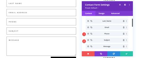 How To Combine Inline And Fullwidth Fields In Divis Contact Form Module