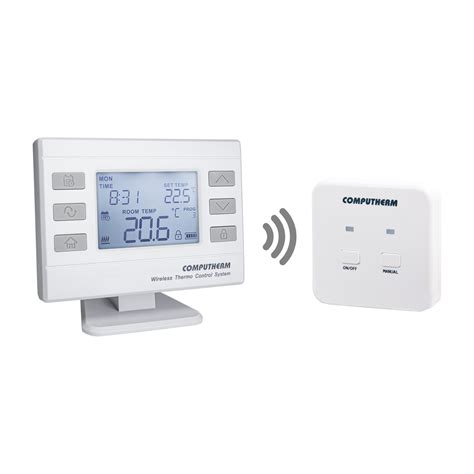 Безжичен радиочестотен програмируем стаен термостат Computherm Q72rf Toplomax