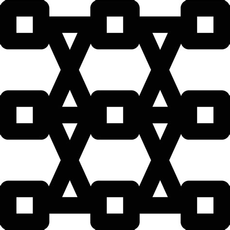 Deep Learning Algorithm Neural Network Outline Icon 60576710 Vector