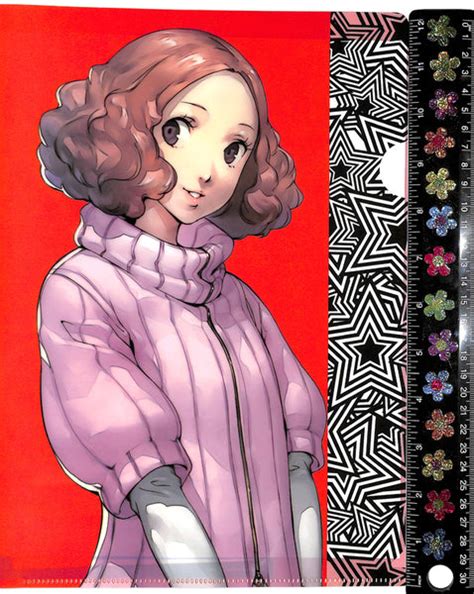 Persona 5 Clear File Sega Lucky Kuji Light Prize A4 Clear File Haru