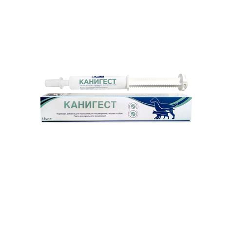 Канигест, кормовая добавка для нормализации пищеварения у кошек и собак ...