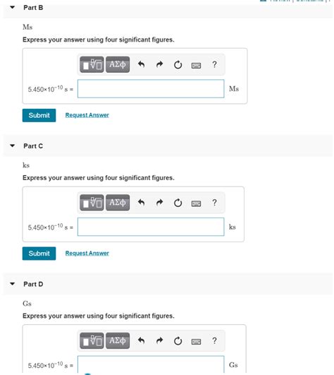 Solved Part B Ms Express Your Answer Using Four Significant