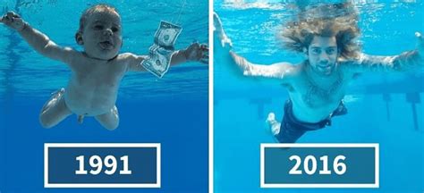 El Bebé De Nevermind Recrea La Portada Del Disco De Nirvana Foto