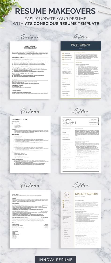 Premium Resume Templates For Microsoft Word Innova Resume Modern