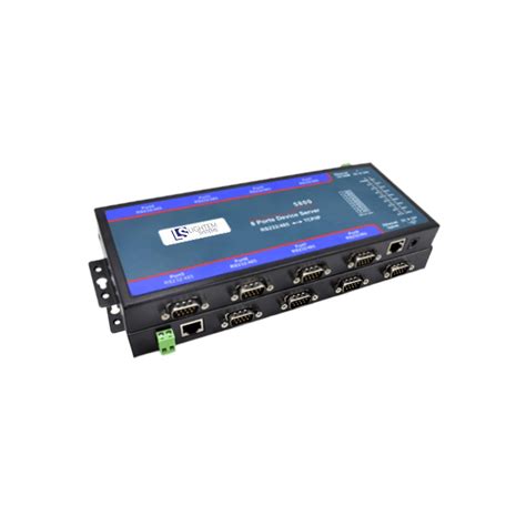 L8ST24 Series 8 Port RS232 485 To TCP IP Converter