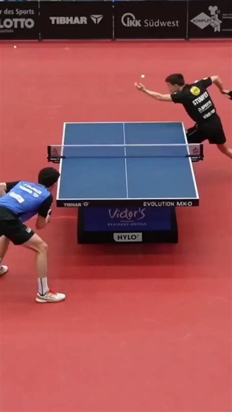 Heavy Chop Block Kay Stumper Borussiaduesseldor R Tabletennis