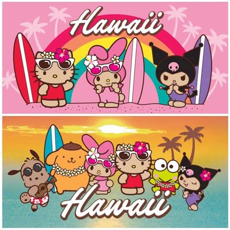 Fondo De Pantalla De Hello Kitty Hawaii Wallpapers Hello Kitty Hawaii